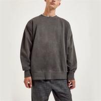 China French Terry Fleece Plus Size Men'S Sweatshirts Hoodies Drop Shoulder for sale