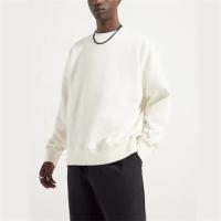 China French Terry Fleece Plus Size Men'S Sweatshirts Hoodies Drop Shoulder for sale