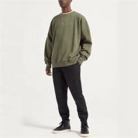 China French Terry Fleece Plus Size Men'S Sweatshirts Hoodies Drop Shoulder for sale