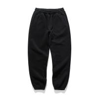China Anti Static Cotton Sports Sportswear Joggers 330gsm Fleece Fabric Gym Sweatpants for sale
