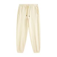 China Anti Static Cotton Sports Sportswear Joggers 330gsm Fleece Fabric Gym Sweatpants for sale
