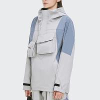 China Waterproof Woven Wind Running Sports Track Jackets Multi Pocket Male Knit Cargo Jacket for sale