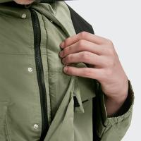 China Waterproof Woven Wind Running Sports Track Jackets Multi Pocket Male Knit Cargo Jacket for sale