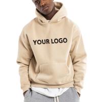 China Anti - Pill Winter Fleece Cotton Pullover Hoodie Embroidery Knit for sale