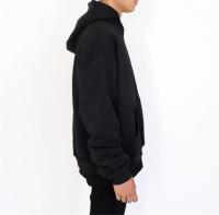 China Blank Thick Unisex Plain Hoodies 100% Cotton Oversized Pullover Streetwear for sale