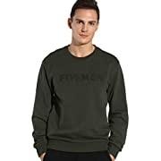 China 400GSM 320GSM O Neck Men'S Crewneck Sweatshirt Anti Shrink for sale