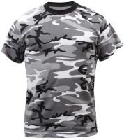 China Large Size Army Wear Camo T Shirts 180 Grams Logo Printing for sale