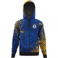 China 100% Polyester Men Sports Team Hoodies Character Zip Up For Winters for sale