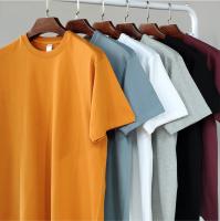 China Loose Fit 300g Seamless Blank T Shirts Heavy Casual Style for sale