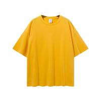 China Unisex Oversized Streetwear Drop Shoulder Blank T Shirts For Men And Women for sale
