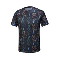 China Men'S Polyester Sports Fitness Quick Drying T Shirt Custom Printing for sale