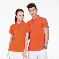 China Men And Women Summer Lapel Polo Shirt Anti - Bacterial Plus Size for sale