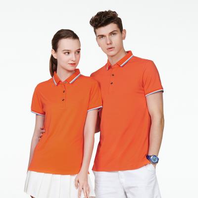 China Men And Women Summer Lapel Polo Shirt Anti - Bacterial Plus Size for sale