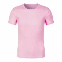 China Polyester Basic Plain Men O Neck Blank T Shirts 140gram Sustainable for sale