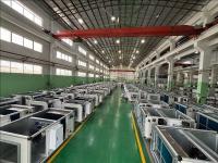 China Horizontal Floor Mounted Ahu Air Handler Air Flow Cooling System For Industrial Buildings for sale