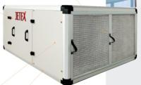 China Horizontal Floor Mounted Ahu Air Handler Air Flow Cooling System For Industrial Buildings for sale
