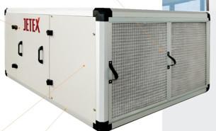 China Horizontal Floor Mounted Ahu Air Handler Air Flow Cooling System For Industrial Buildings for sale