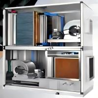 China Customized Industrial High-Efficiency Air Handling Unit With Heat Recovery For HVAC Systems for sale