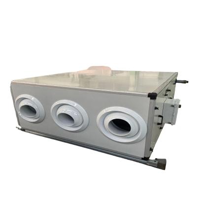 China Factory Selling Hvac Ahu Air Conditioning Remote Cabinet Top-Out Wind Jet Air Handling Unit For Supermarket Shopping Mall for sale