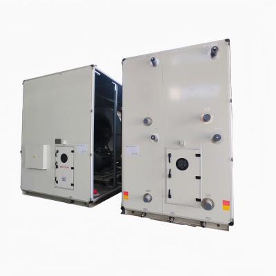 China Energy-Saving Modular AHU Air Handling Unit with Matching Air Cooled Condensing Unit Set for Rooftop HVAC System for sale