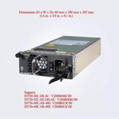 China Huawei PAC-600WA-B 02310PMH 600W AC Power Module for S6720 Series Switch for sale