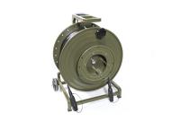 China Tactical Fiber Optic Cable Reel with Expanded Beam Connector 2-4 Cores for sale