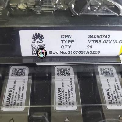 China Huawei Original SFP+ 10G 1310nm 10km Single Mode Optical Transceiver Module for sale