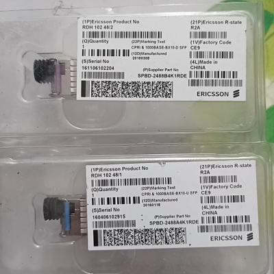China Original Ericsson RDH102 48/2 and RDH102 48/1 Optical Module / Optical Transceiver for sale
