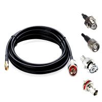 China RG6 RG58 RG59 RG214 Micro RF Coaxial Jumper Cable 75 Ohm Car Radio Antenna for sale