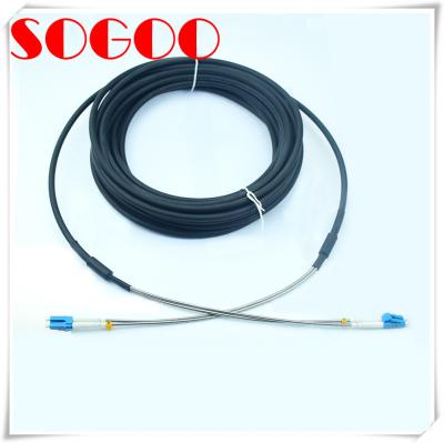 China Single Mode Duplex LC LC Patch Cord Armord CPRI Fiber Optic Cable For RRU for sale