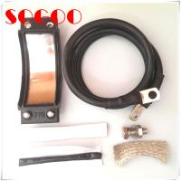 China 1/2 Outdoor Framework Coax Grounding Kit 70KA Telecom Cable for sale