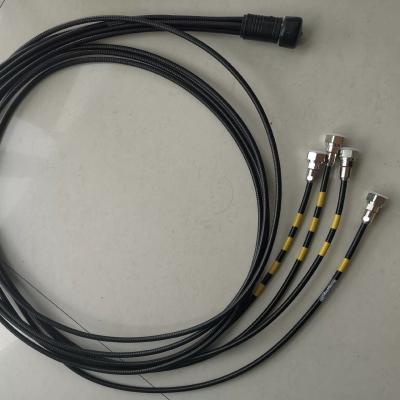 China 1/4 Inch MQ4 to NEX10 N 4.3-10 Jumper Cable 3m 5m Straight Straight RF Coaxial for sale