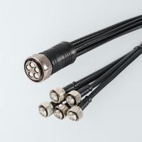 China 1/4 Inch MQ5 to NEX10 N 4.3-10 Jumper Cable 3m 5m Straight Straight RF Coaxial Assembly for sale