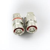 China DIN 7/16 Male Straight Connector for 7/8″ Coaxial Cable | RF Feeder Connector for sale