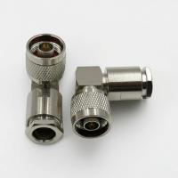 China N Male right angle Connector for RG8U/LMR400 | Right Angle RF Coaxial Connector for sale