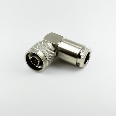 China N Male right angle Connector for RG8U/LMR400 | Right Angle RF Coaxial Connector for sale