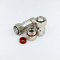 China 4.3-10 Male Connector for 1/2 inch super-flex feeder cable | RF Coaxial Connector for sale