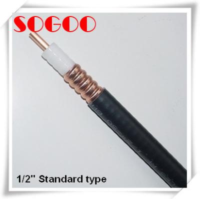 China 1/2 in Superflex RF Feeder Cable 50 Ohm Low Loss for Base Station Mobile Communications for sale