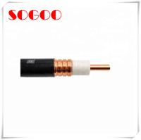 China Super Flexible 7/8'' Rf Cable 50 Ohms / Helical Corrugated Coaxial Feeder Cable for sale