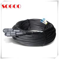 China Armoured Optical Cable Assembly PDLC DLC Outdoor IP67 for RRU BBU ZTE Single Mode for sale