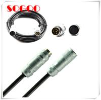 China Telecommunication AISG Connector / 6 Pin 8 Pin Straight Plug M16 Cable Assembly for sale