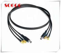 China 50 Ohm Copper Jumper Cable DC 5.5x2.5 Plug SMB SMA RF Cable Assembly 12.4GHz for sale