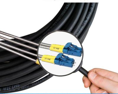 China Armoured Outdoor CPRI Fiber Cable GYFJH 7.0mm 2 Cores LSZH G657A2 for sale