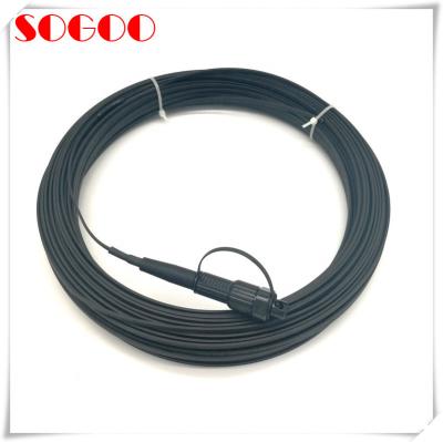 China MINI SC CPRI Fiber Cable Waterproof FTTA Patch Cord Environmental Seal Mechanical Protection for sale