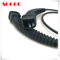 China CPRI Fiber Optic Patch Cord Outdoor NSN Boot DX LC Connector 5.0mm 7.0mm Cable for sale
