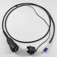 China Waterproof FULLAXS Armored Fiber Patch Cord 2 Core SM G657A2 LC Duplex for Ericsson RPM 253 1610 for sale