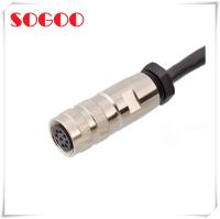 China AISG M16 Female to Male Moulded Cable Connector Waterproof IP67 3-24 Pins for sale
