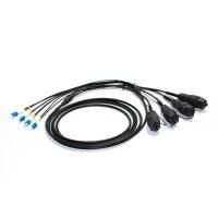 China GYFXTC8 250μM 12 24 Core Armoured Fiber Optic Cable for sale