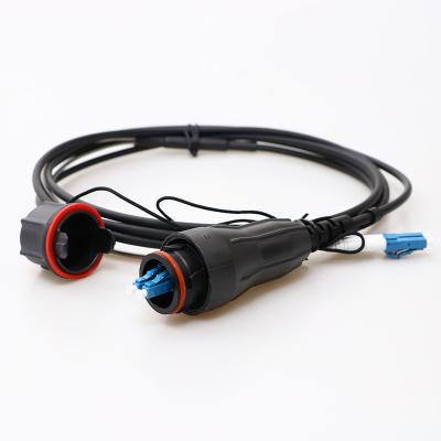 China RPM2531610/100M Waterproof Fiber Optical Patch Cable FullAXS Duplex LC for Ericsson 2 Core Single Mode 100M for sale