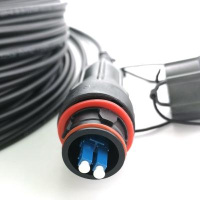 China 5G FTTA Unarmored Fiber Optic Patch Cord FULLAXS LC to LC Duplex G652D 5mm 50m for sale